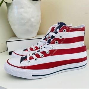 Converse | Shoes | Nwt Converse Chuck Taylor All Star American Flag ...